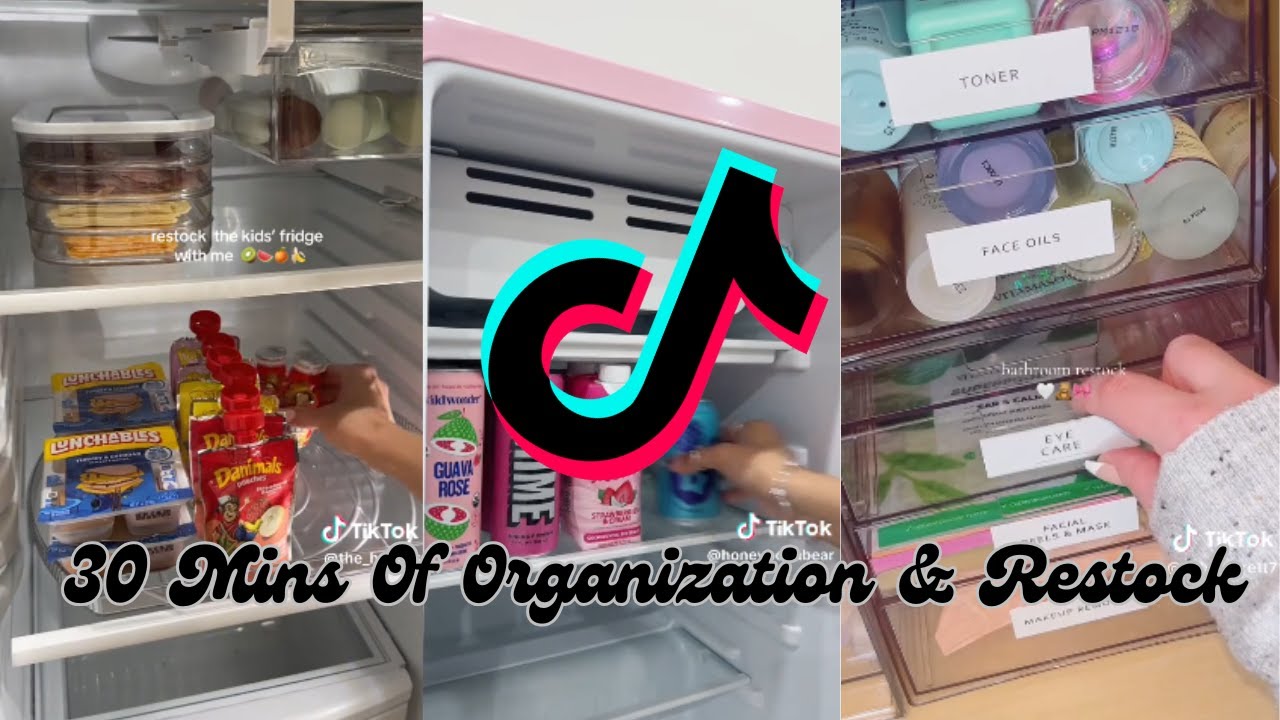 30 Minutes of ASMR Organization & Restock COMPILATION VIDEOS - YouTube