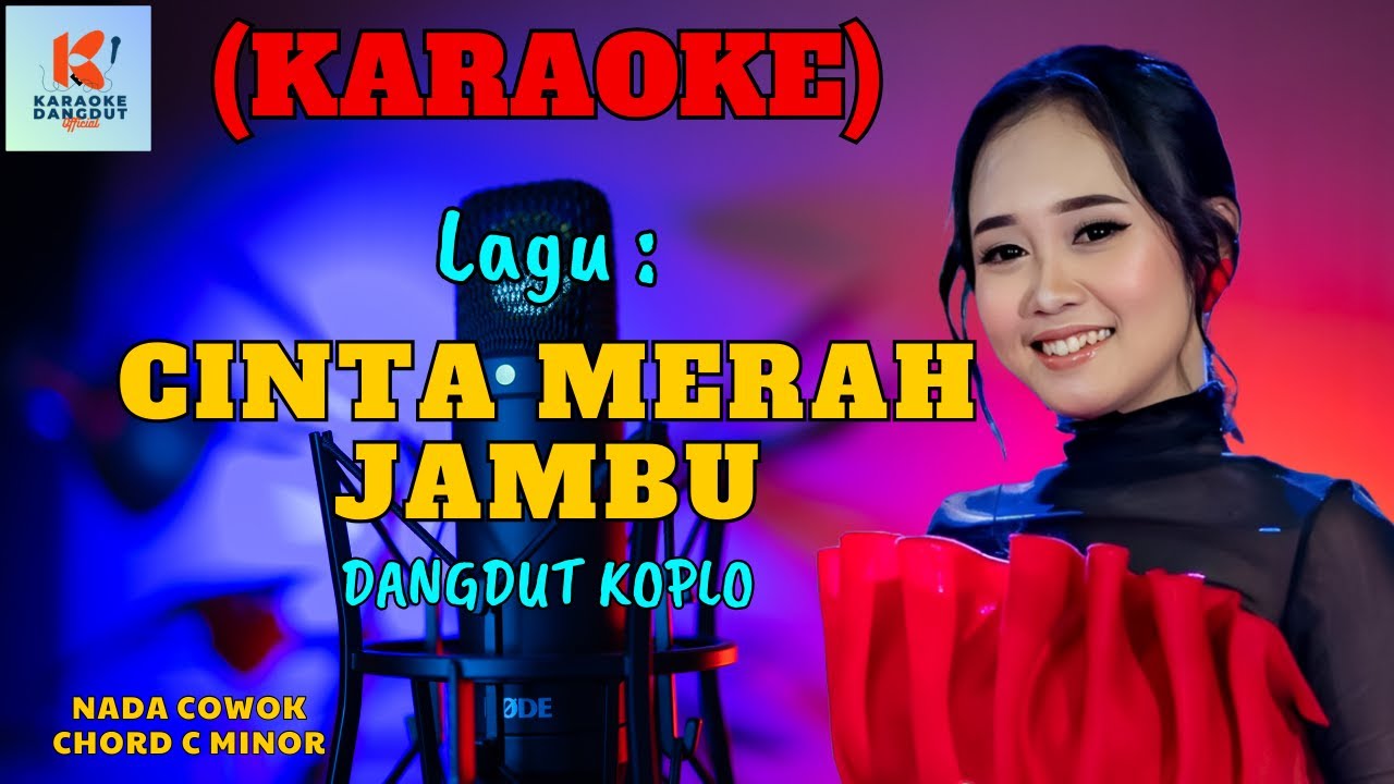 Cinta Merah Jambu Karaoke | Karaoke Dangdut Official | Cover PA 600 ...