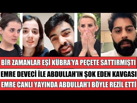 ESRA EROL’DA EŞİNE PEÇETE SATTIRMIŞTI ABDULLAH’IN GERÇEK YÜZÜNÜ EMRE DEVECİ ANLATTI SANA DEĞER