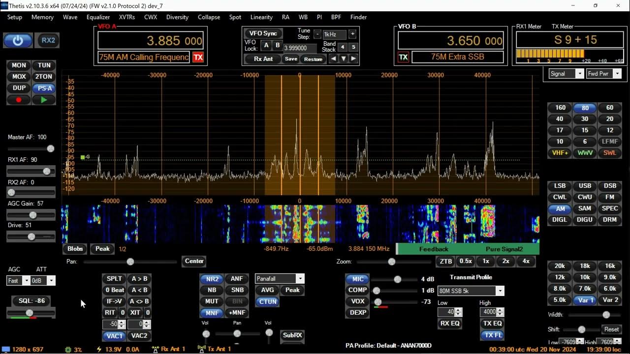 Trying NR2 on AM. K1KW beautiful AM broadcast audio! - YouTube