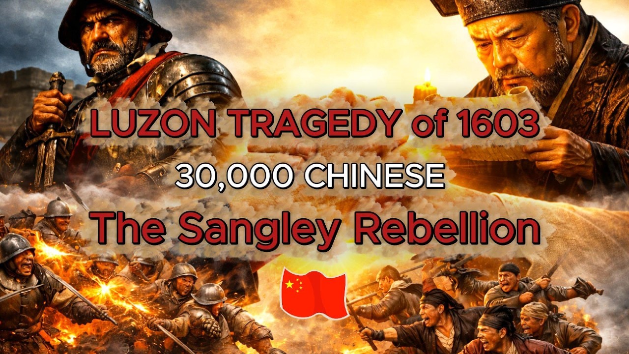 Luzon Tragedy: 30,000 Chinese Sangley Rebellion 1603 - YouTube