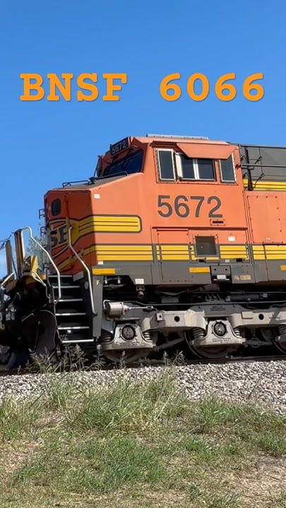 BNSF 6066 - September 29, 2024 #bnsf #railroad #railfan #railway - YouTube
