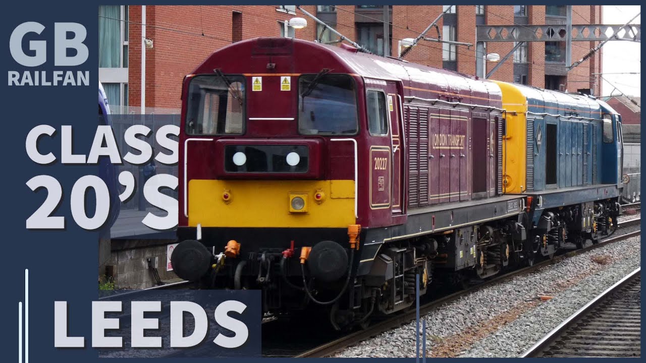 CHOPPERS - Class 20 Diesels Roaring Through Leeds - 07/07/2021 - YouTube