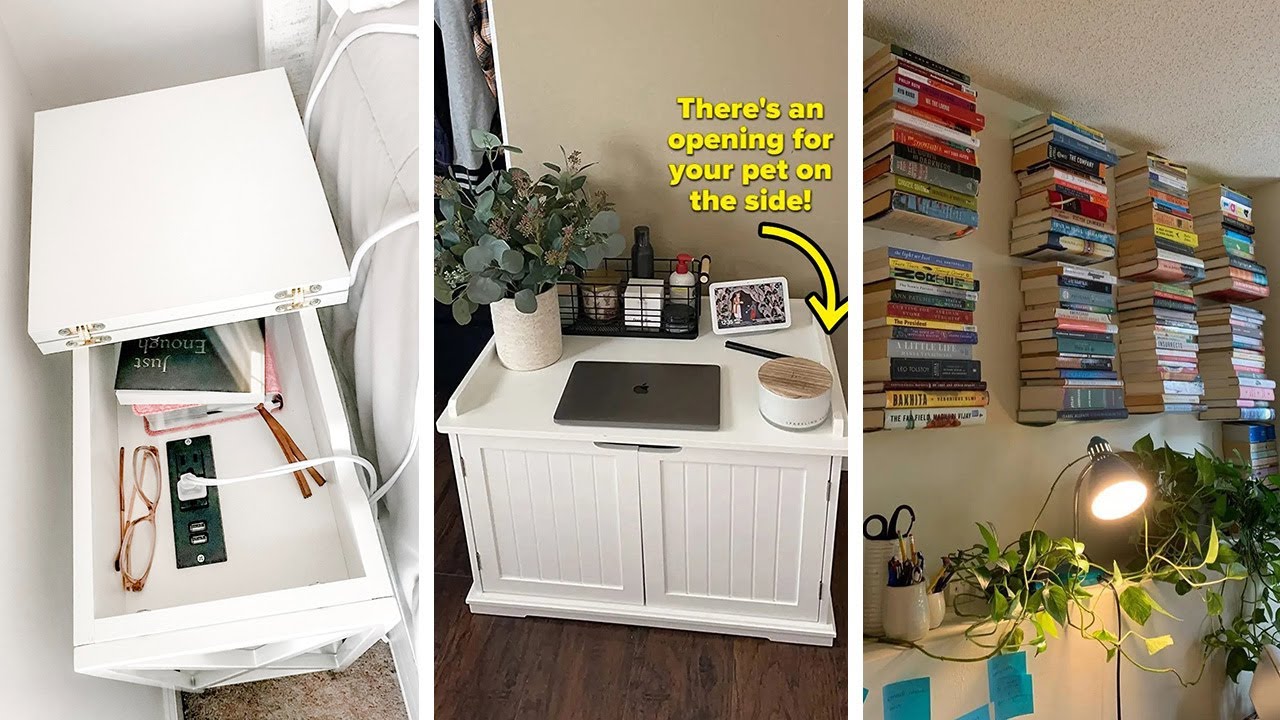 20 Best Space Saving Ideas For Your Small Apartment Youtube