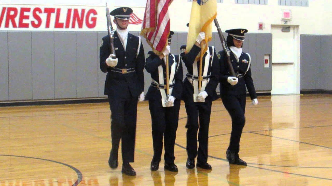 Armed Color Guard Jackson Drill Competition 2015 - YouTube