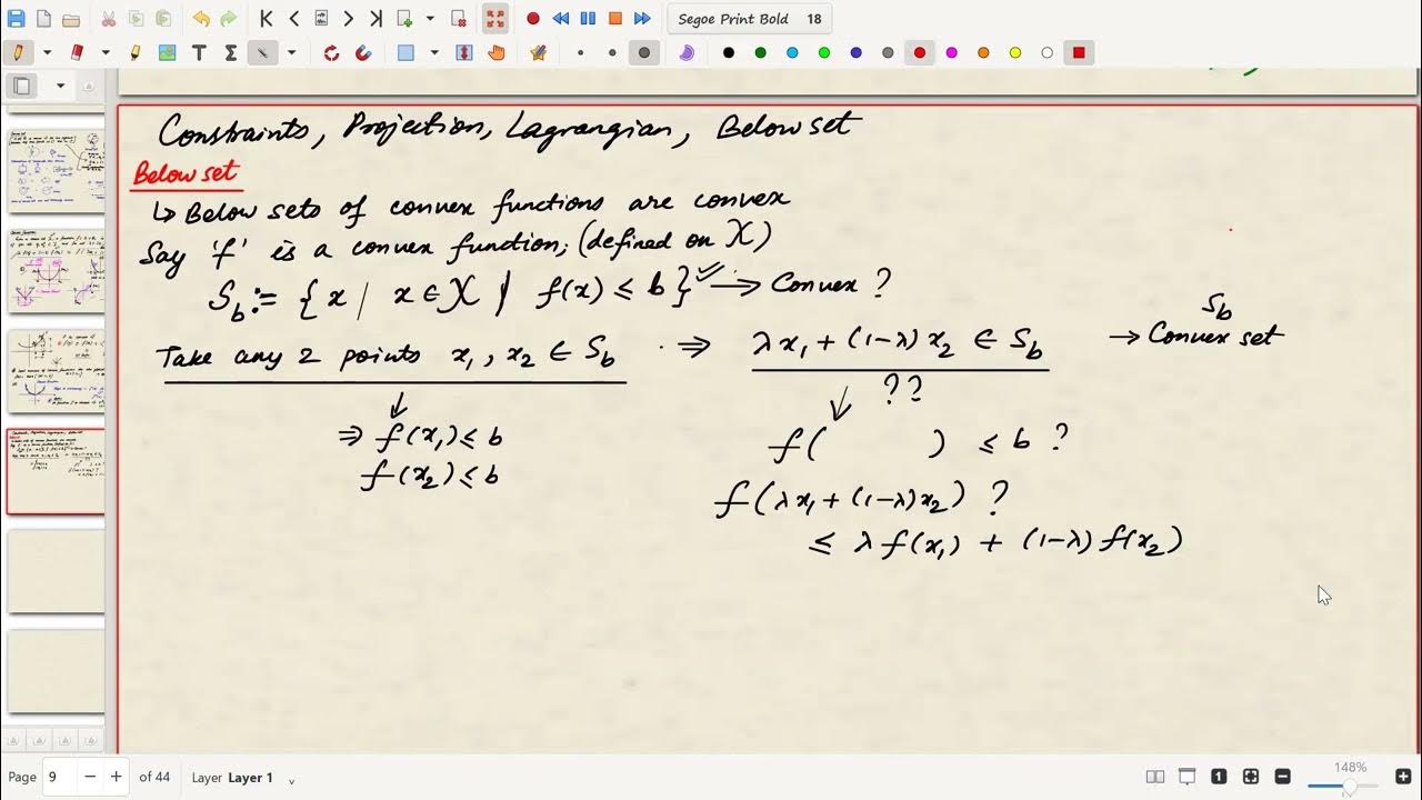 Differentiable and non-differentiable Convex functions in optimization - YouTube