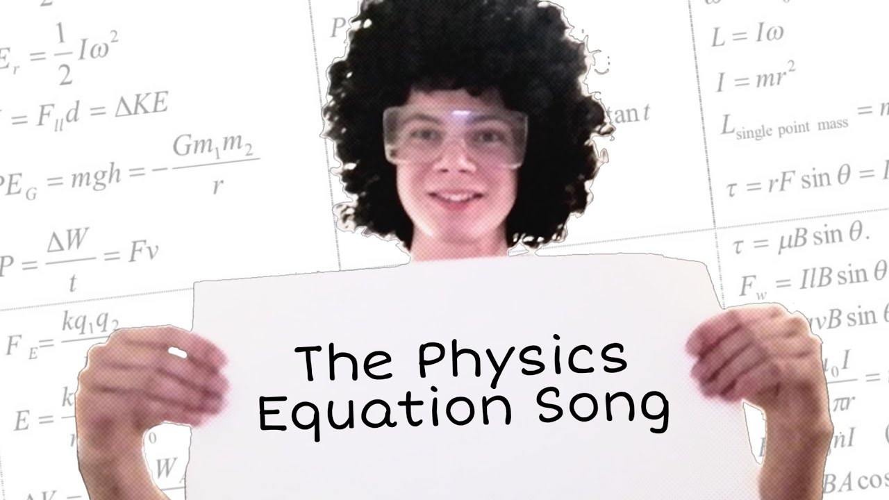 GCSE Physics Equations Song - YouTube