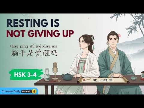 HSK 3-4 | 躺平是放弃还是觉醒？ | Is Lying Flat Giving Up or Waking Up? | Chinese Daily Podcast