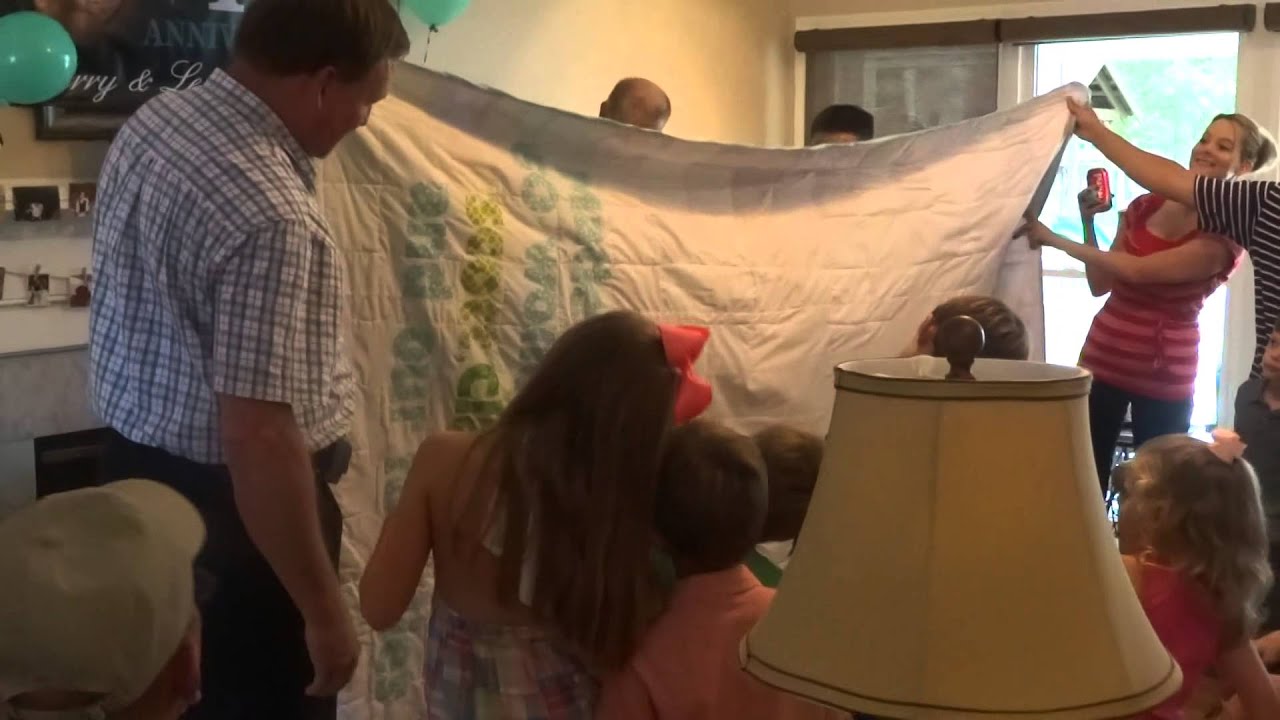 Family Tree Quilt for Leah's Birthday - YouTube