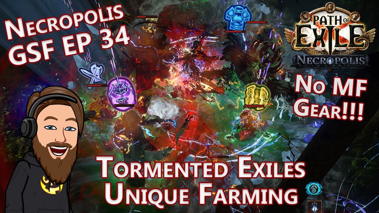 Unique Farming With Tormented Rogue Exiles - Elemental Crit Reave ...
