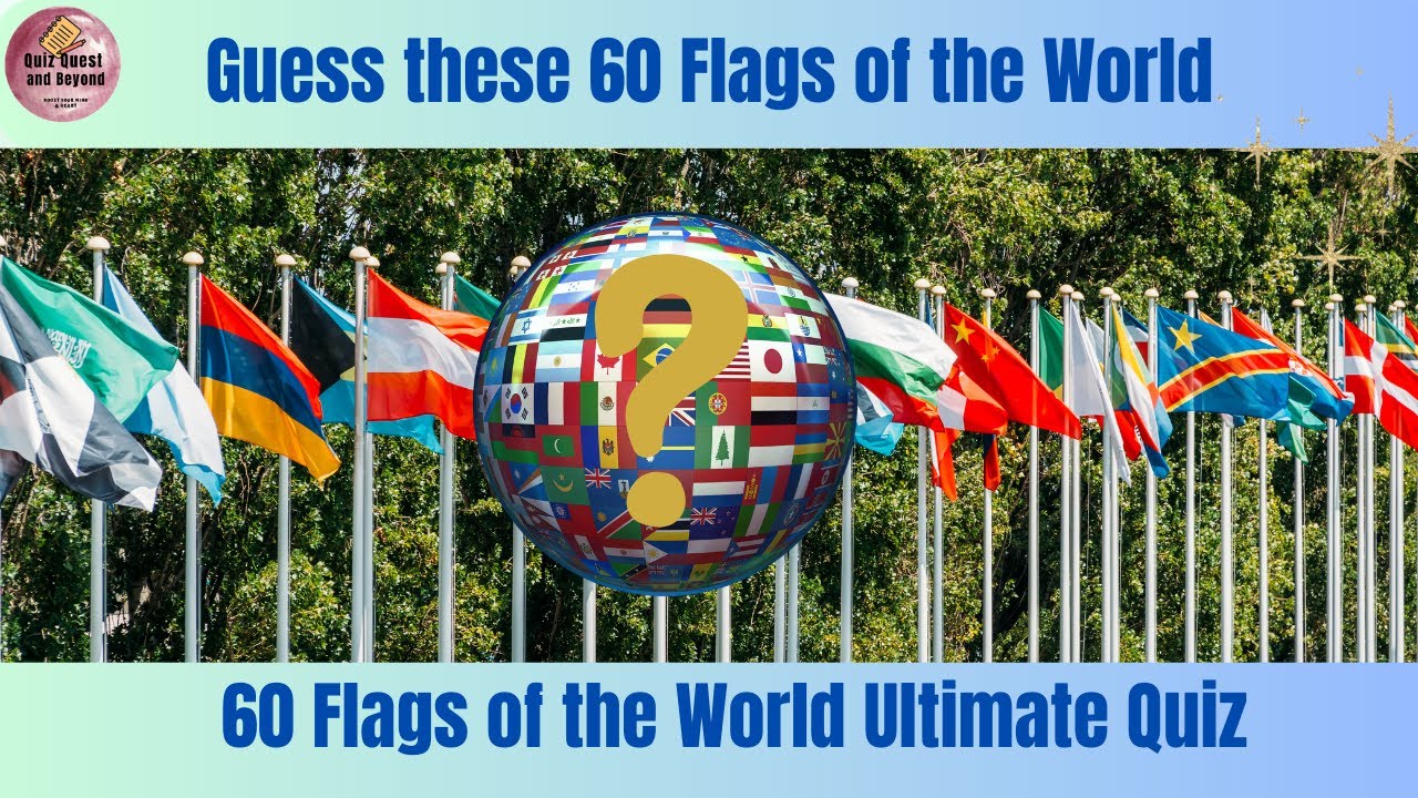 Can You Guess the Most Recognizable Flag in Just 8 Minutes? - YouTube