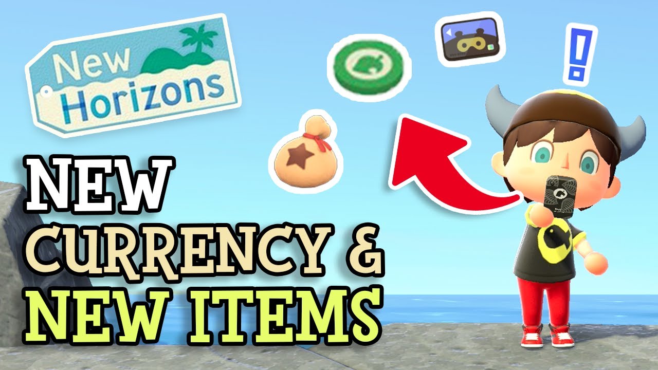 Animal Crossing New Horizons: NEW CURRENCY & ITEMS REVEALED (Nook Link ...