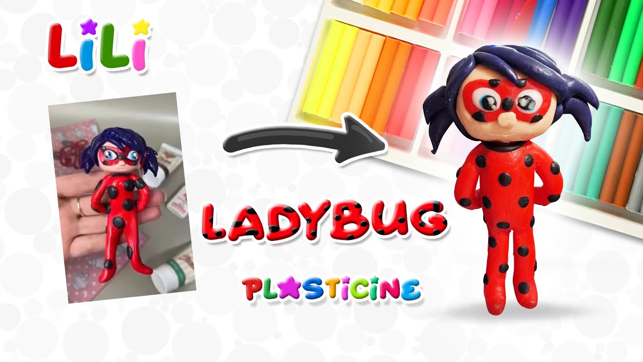 LADYBUG | PLASTICINE CLAY MODELING - YouTube