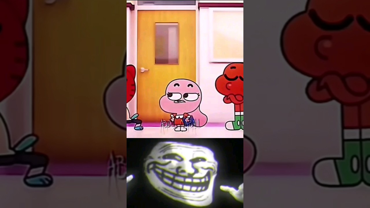 Epic Gumball Troll Face 🥶 #shorts #gumball #trollface - YouTube