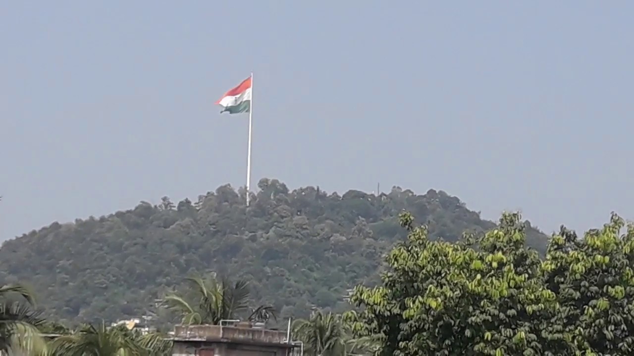 India's tallest National Flag at Guwahati (Assam) - YouTube