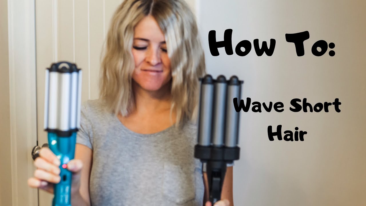 How To: Wave Short Hair - YouTube