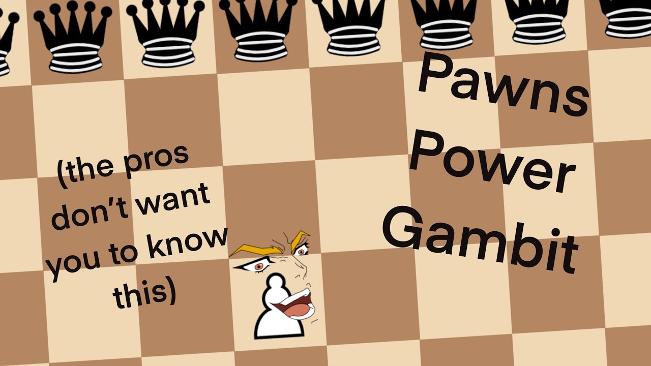 Pawns Power Gambit - The Best Gambit - YouTube