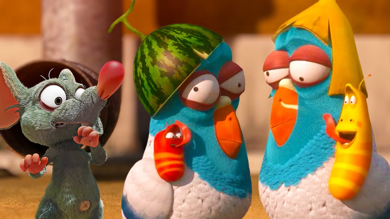 SILLY PIGEONS | LARVA | Cartoons for Kids | WildBrain Kids - YouTube