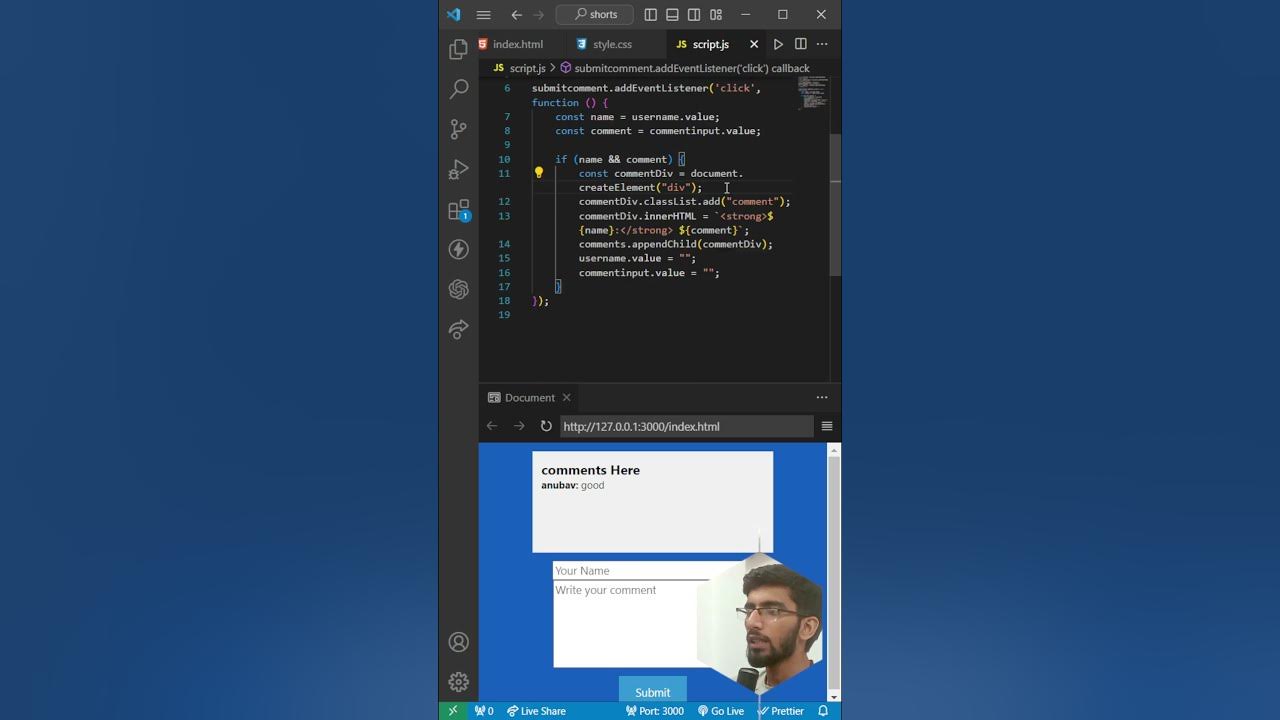 How Coment Section Works Coding Html Coder Htmlcss Javascript Csscoding Youtube