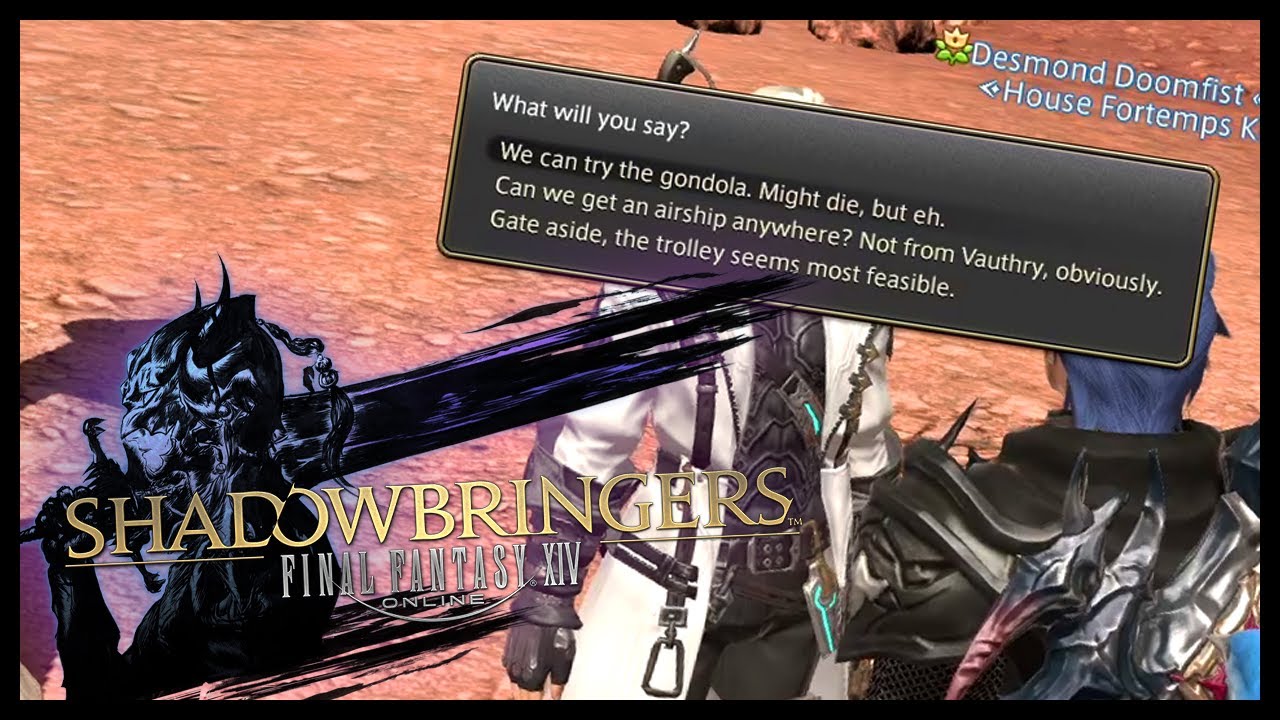 🌱 Looking for a Trolley [FFXIV SHADOWBRINGERS MSQ: First Playthrough ...