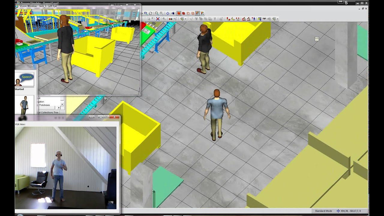 Process Simulate Human - Ergonomia Laboral - Análisis con PlayStation ...