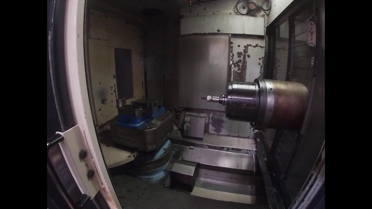 Makino A51 CNC HMC High Pressure Coolant Spindle & 128-Position-Online Auction at Machinesused ...