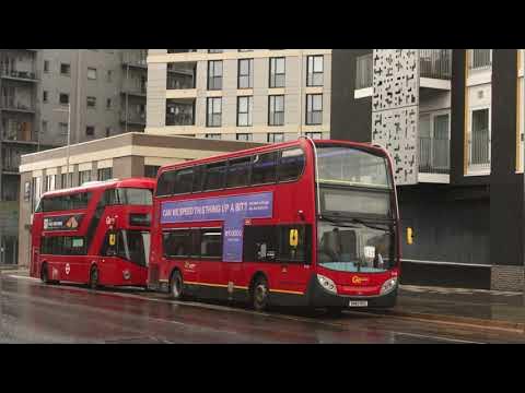 Full Route Visual | London Bus Route EL1 | Barking Riverside - Ilford ...