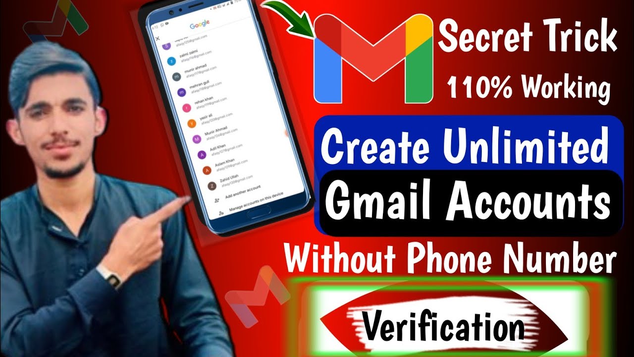 unlimited Gmail accounts create method 2024| unlimited Gmail on lite ...