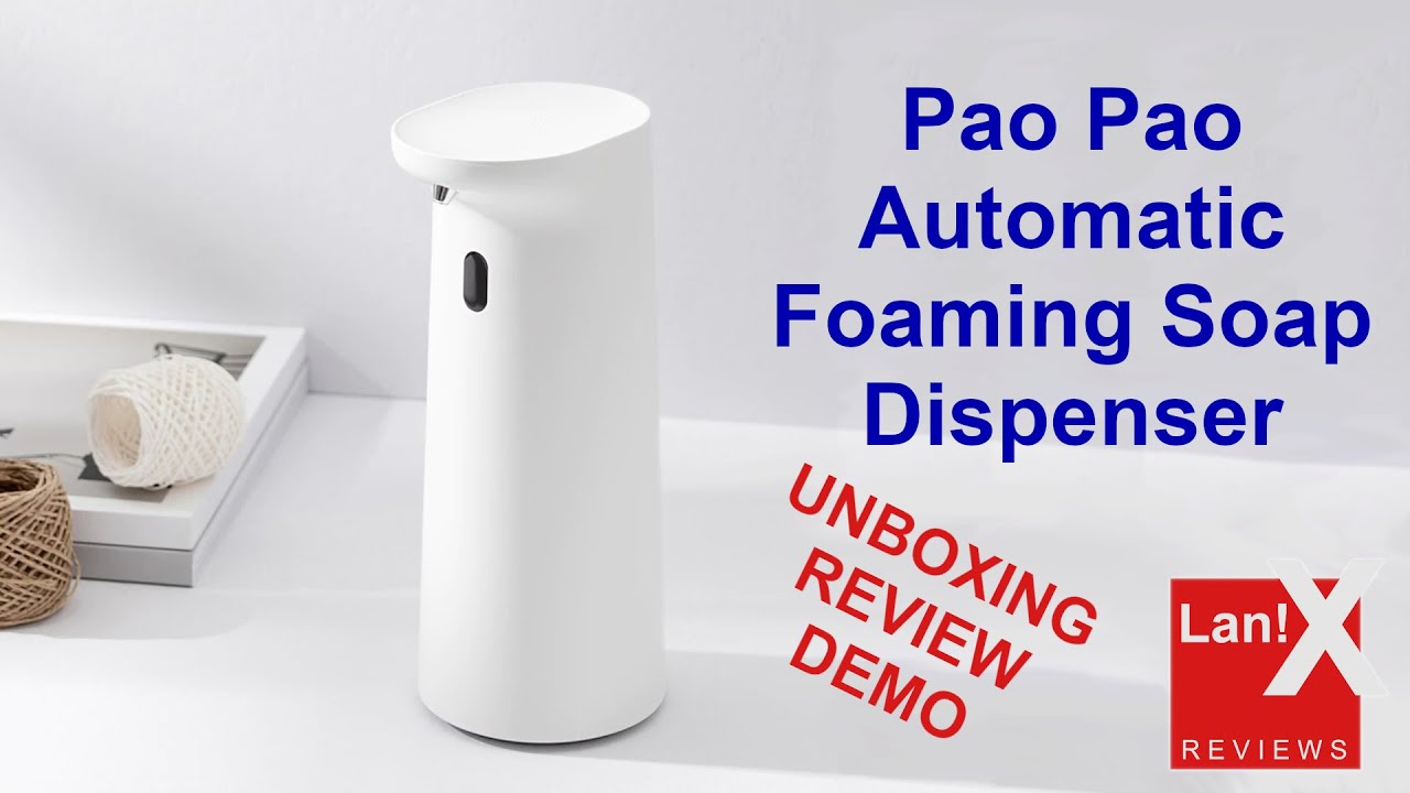 Xiaomi Pao Pao Automatic Foaming Soap Dispenser (Unbox/Review) - YouTube