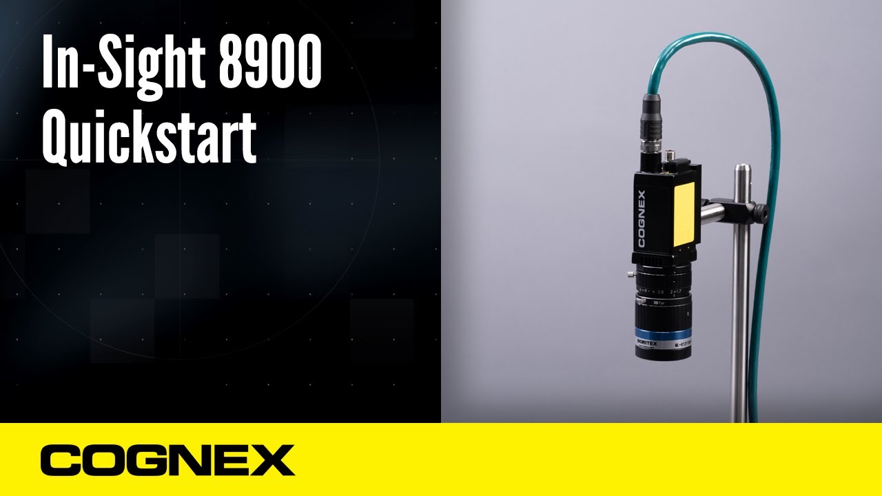 In-Sight 8900: Unboxing and Setting Up Your Device | Cognex Support ...