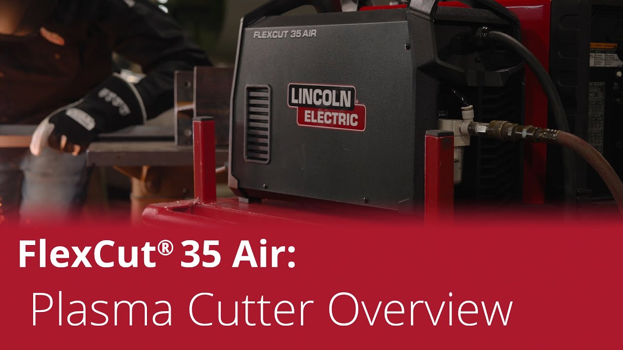 FlexCut® 35 Air Plasma Cutter - YouTube