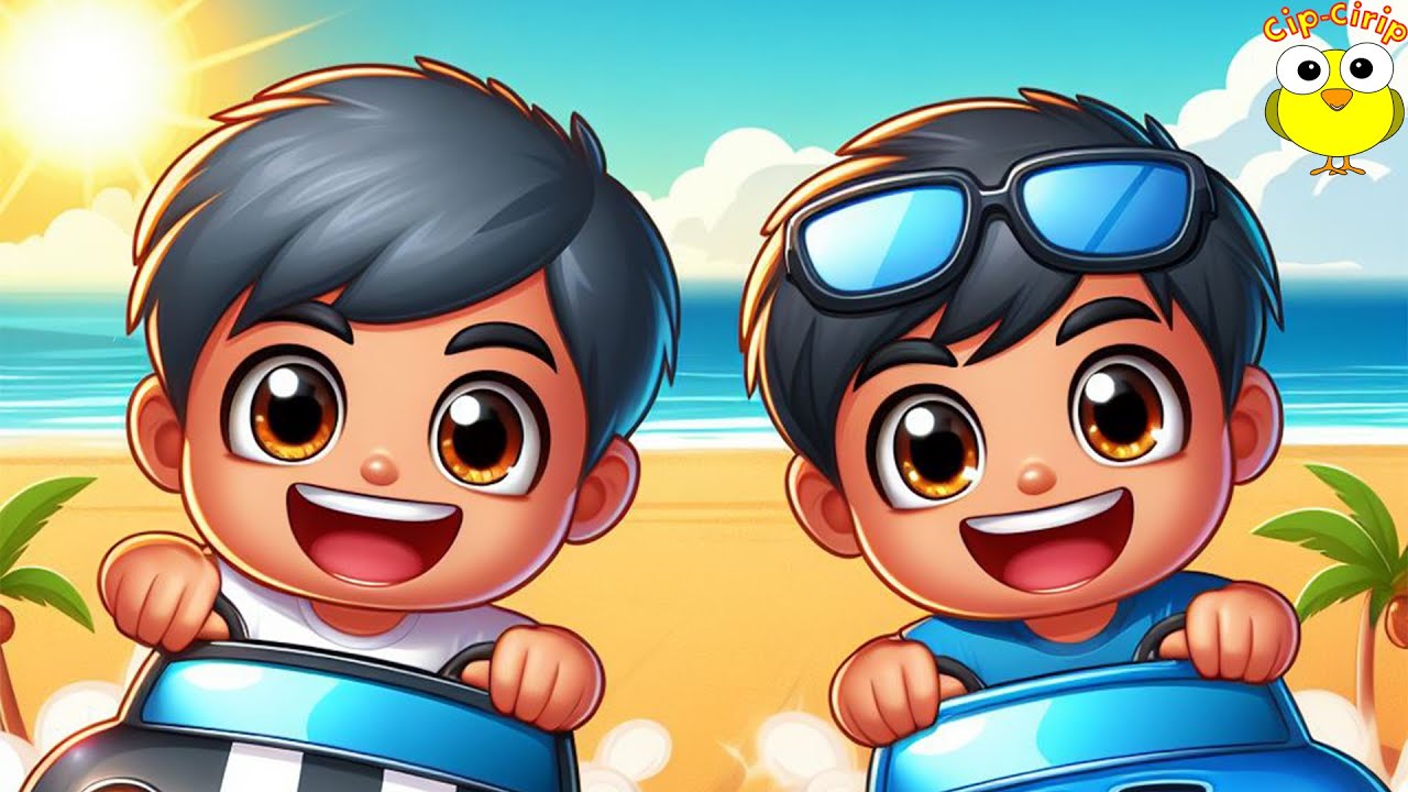 Ce bine e la mare cand soarele rasare - Cantece pentru copii (desene ...