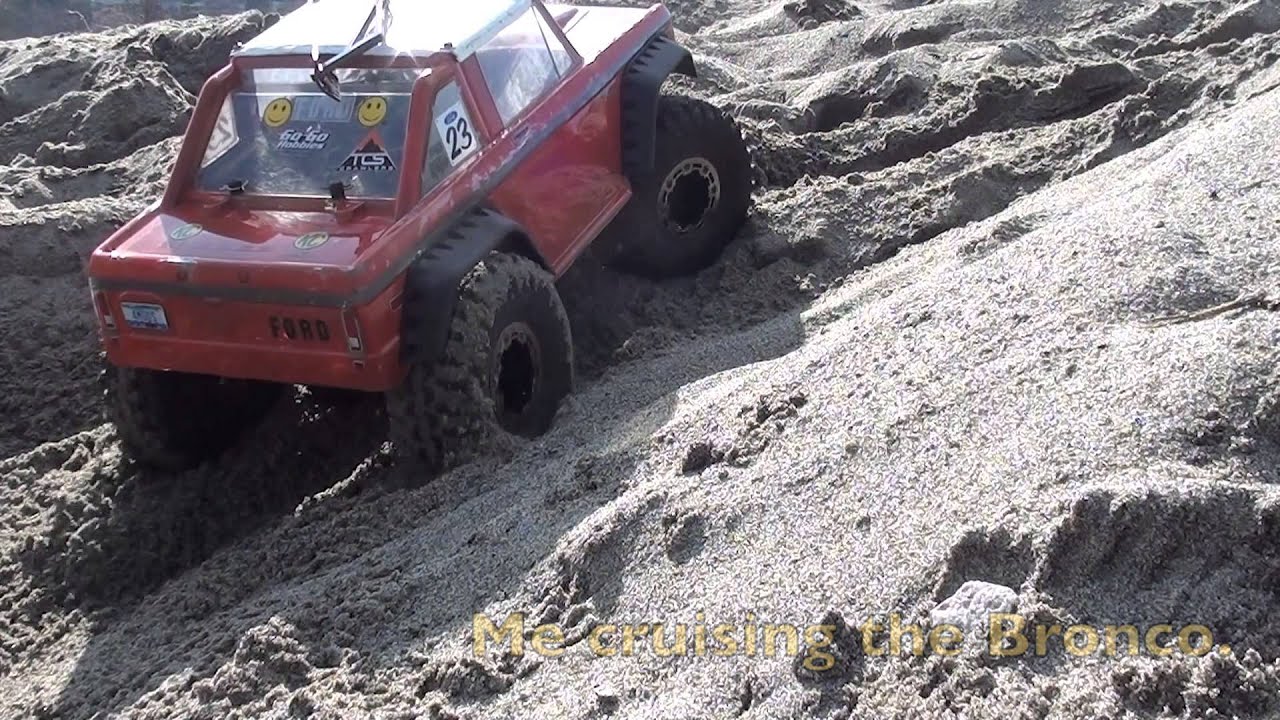 Scale rc sand hill climb!!! - YouTube