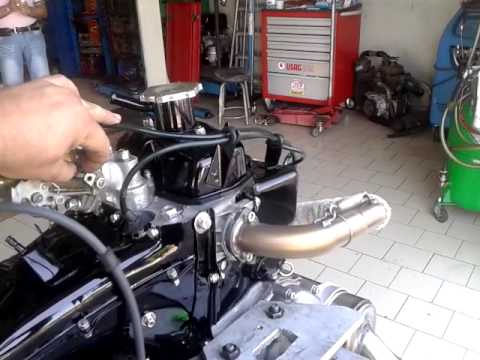 500racing. di Luca Fierro accensione motore 700cc - YouTube