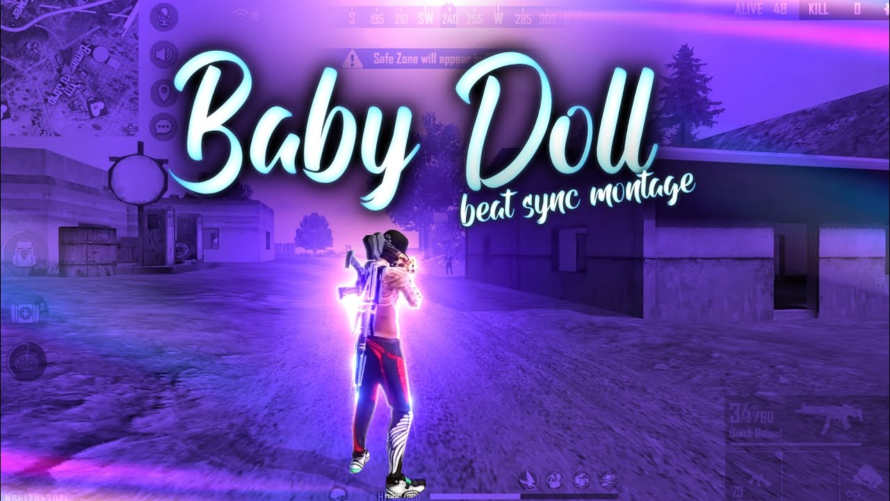 Baby Doll Me Sone Di Beat Sync Montage || baby doll ff status || billo ...