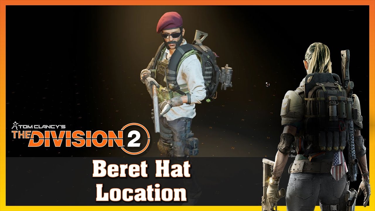 Beret Hat | Location | THE DIVISION 2 - YouTube