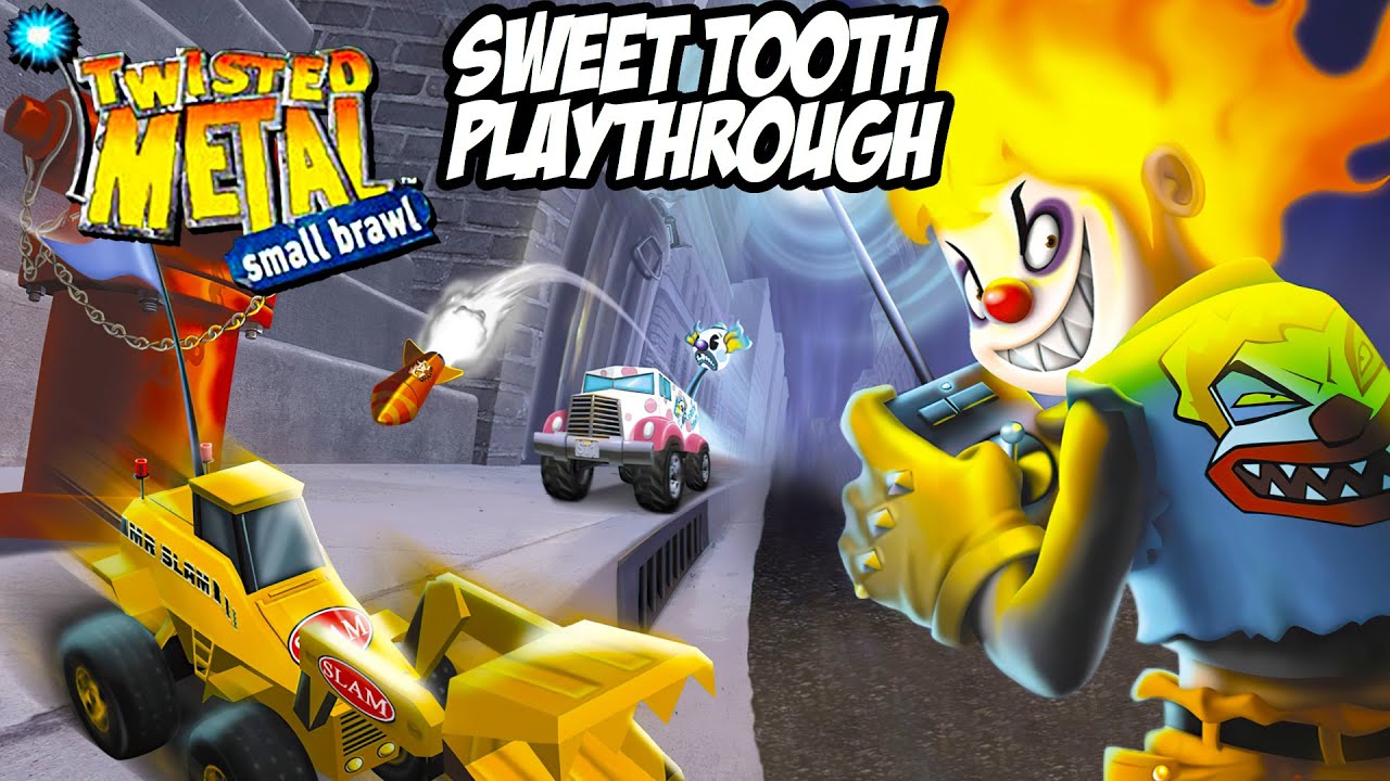 TWISTED METAL SMALL BRAWL Walkthrough Gameplay as SWEET TOOTH - YouTube