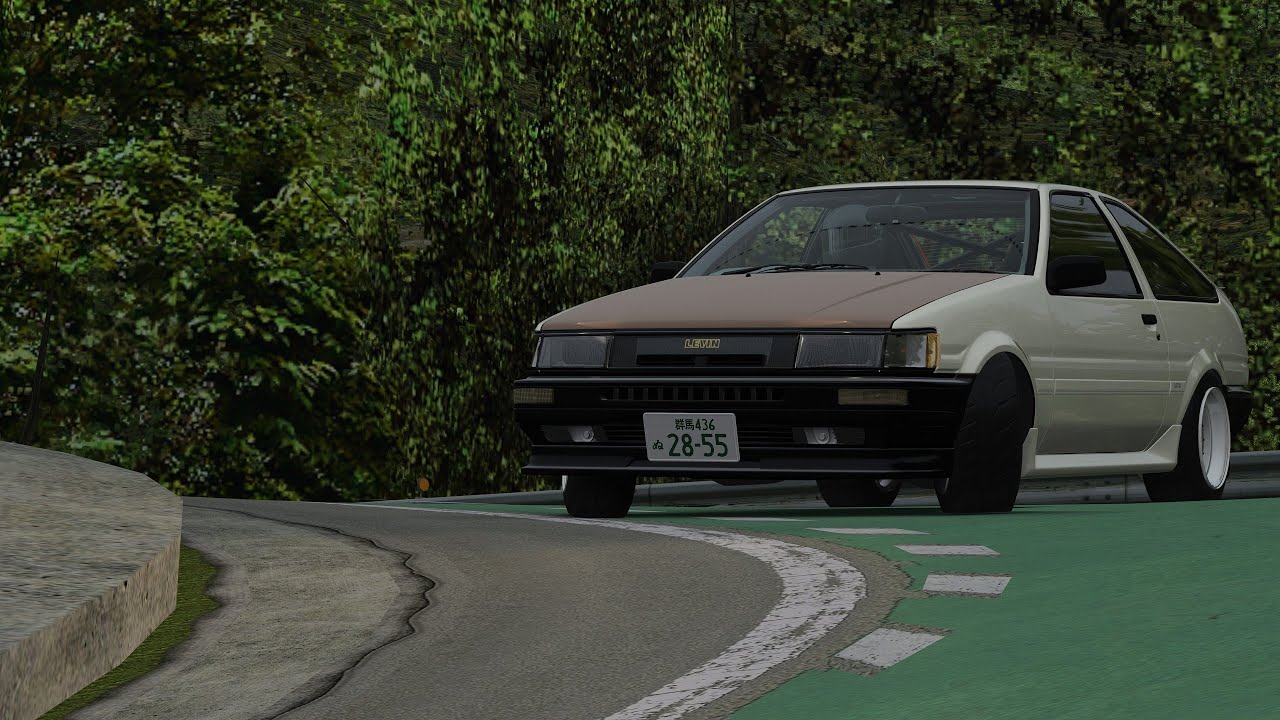 4:38.300 at Tsubaki Line Brakeless (No Handbrake, Visual Bug) - YouTube