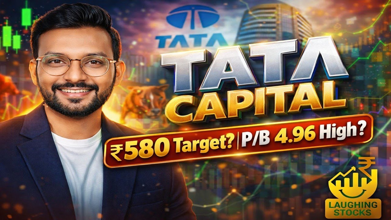 #64 TATA CAPITAL: ₹580 Target? | P/B 4.96 High? 📈 Full Stock Analysis ...
