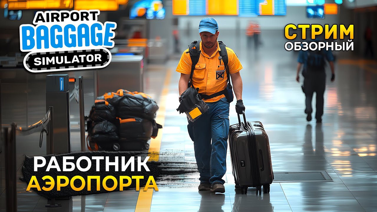 Стрим Airport Baggage Simulator ОБЗОР - Симулятор Работника Аэропорта ...