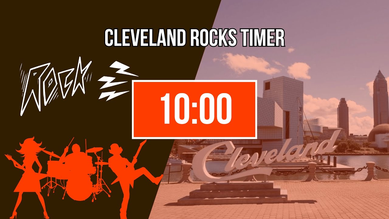 10 Minute Cleveland Rocks Timer - YouTube