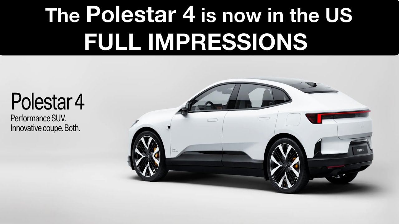 Polestar 4 is now in the US | Full Impressions - YouTube