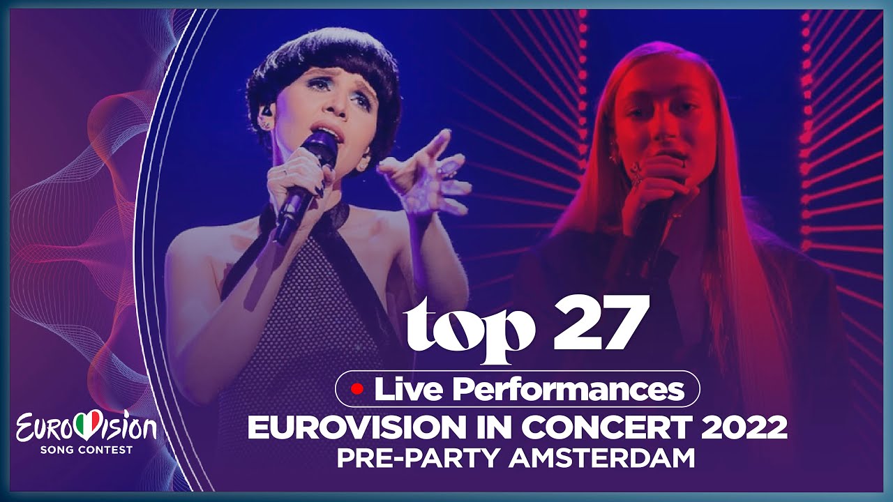 Eurovision In Concert: Top 27 Live Performances - Pre-party Amsterdam ...
