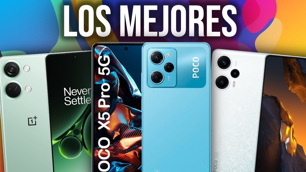Top 10 Mejores Telefonos android 2024 - YouTube