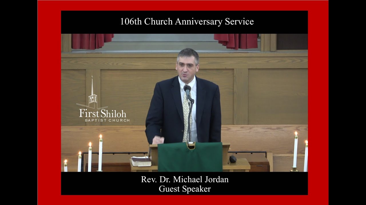106th Church Anniversary Service - Guest Speaker Rev. Dr. Michael ...