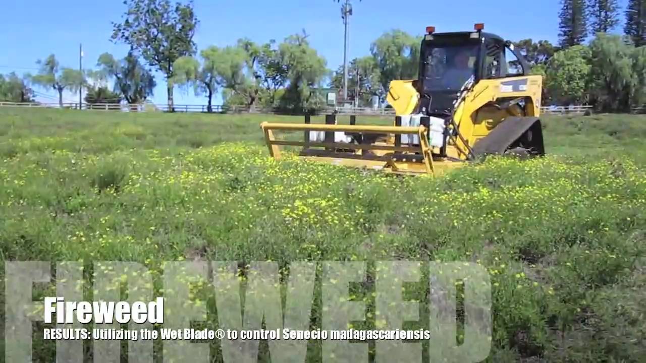 RESULTS: Utilizing Wet Blade® to control Fireweed - YouTube