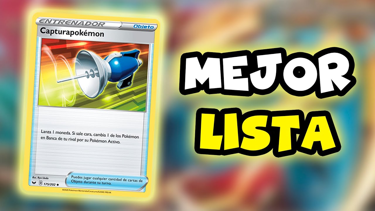 El Capturador Pokemon hace que el mazo de BRAMALUNA EX sea super RAPIDO ...