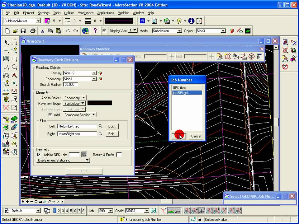 Roadway Curb Return - YouTube