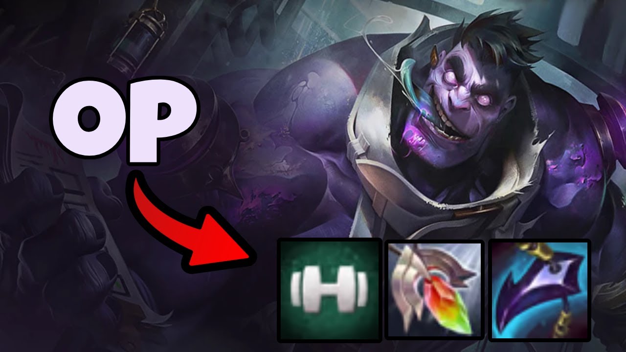 I Gave Dr Mundo a Bruiser Emblem With A Tank Anomaly - YouTube