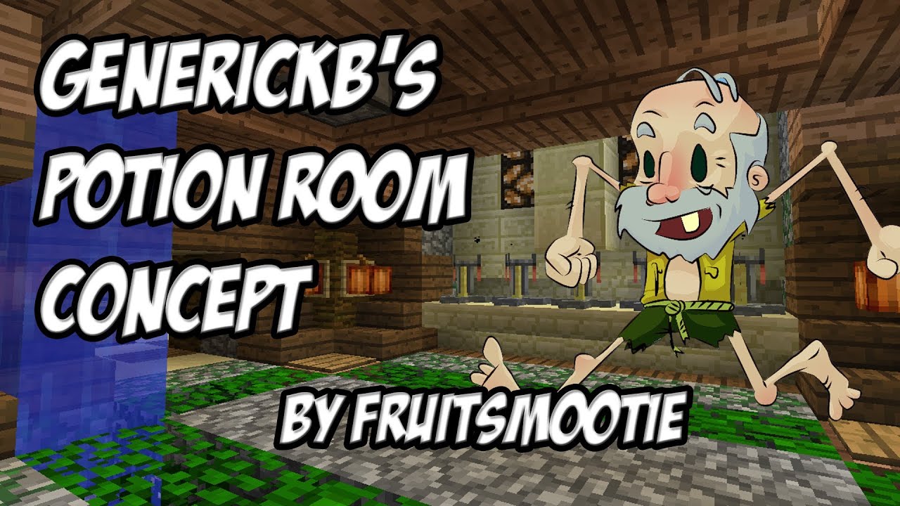 Genrickb Hermit Potion Room Design - YouTube